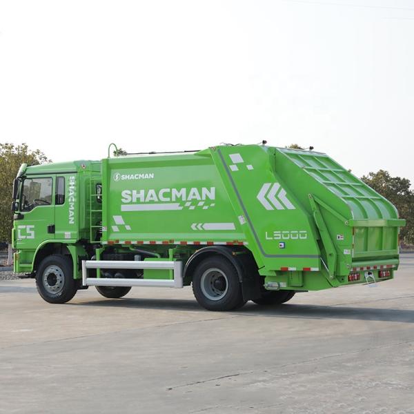 Quality 4x2 Diesel Fuel Manual Rear Loader Garbage Truck Municipal Waste Collection Vehicle for sale