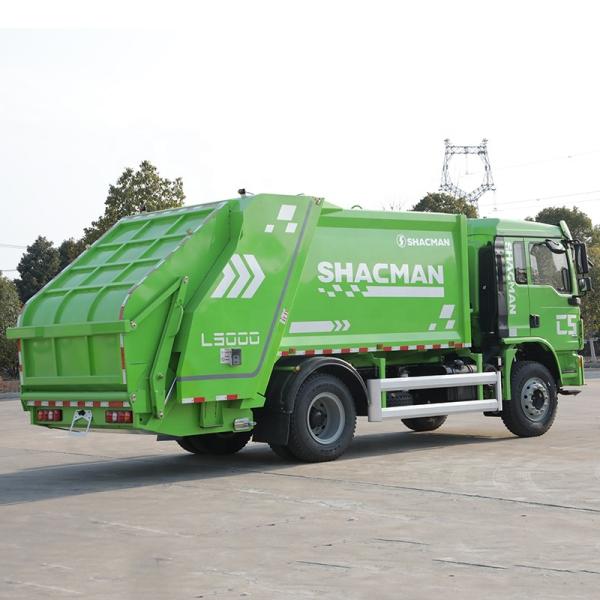 Quality 8m3 10m3 Rear Loader Waste Vehicle 6 Ton 8 Tons Garbage Bin Washing Truck for sale