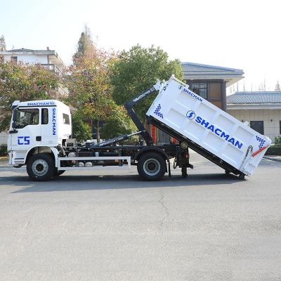 China 4X2 14cbm Refuse Collector Waste Compactor Trucks Detachable Container Garbage Vehicle for sale