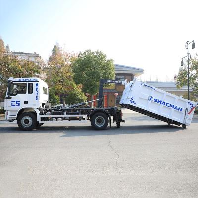 China Circulate Transportation Hooklift Garbage Truck 10000L Waste Compression Vehicle 16m3 20m3 for sale