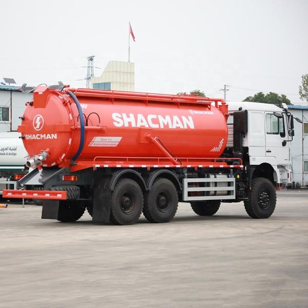 Quality Heavy Duty Diesel Sewage Suction Truck Manual Transmission Sewage Vacuum Pump Truck for sale