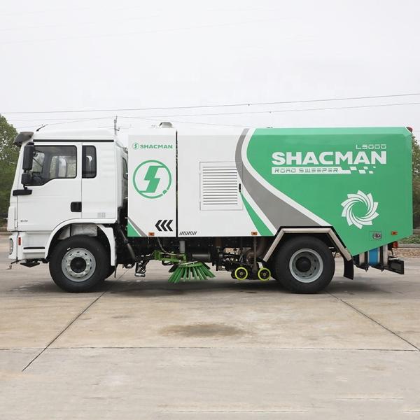 Quality 4X2 Multi Function Road Sweeper Truck 9CBM Street Washing Cleaning Truck For Airport for sale