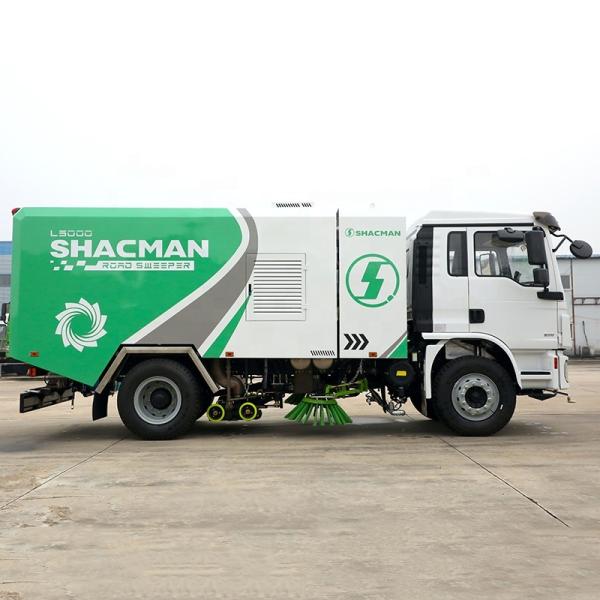 Quality Diesel Industrial Sweeper Truck 240HP 340HP 380HP Dust Free Road Cleaning Truck for sale