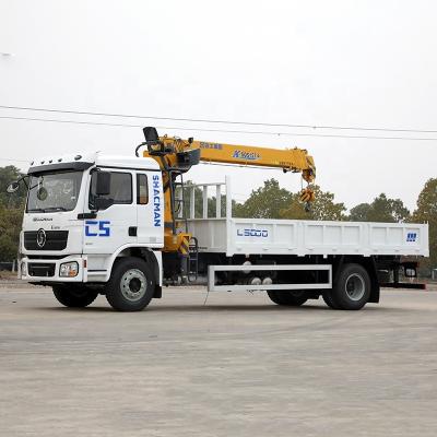 China Remote Control 4X2 Heavy Duty Lorry Crane Truck Towing Truck Mounted Crane Right Hand Dive for sale