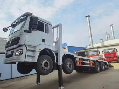China Shacman 6X4 Driving Fence Box Cargo Transport Trailer Tractor Crane Dump Truck for sale