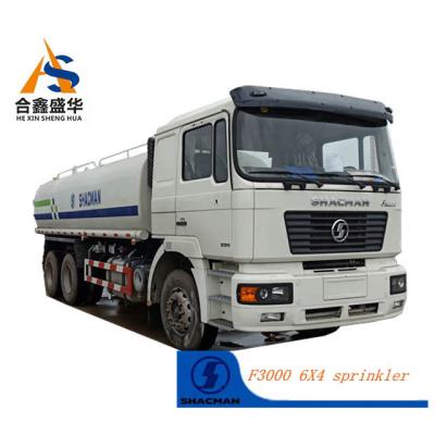 China 20000 Liters 25000 Liters Water Sprinkler Truck Shacman F3000 6X4 for sale