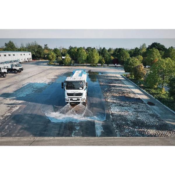 Quality Customize Shacman Water Sprinkler Tank Lorry Truck with Electronic Fog Cannon for sale