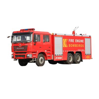 China High Efficiency Shacman Fire Rescue Vehicle Truck with Water Spray Cannon Fog for sale