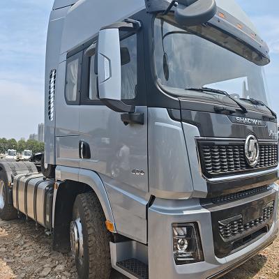 China Shacman X3000 6×4 Tractor Truck 460HP Diesel 600L Aluminum Fuel Tank for 40 Ton Long Distance Haulage for sale