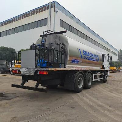 China SHACMAN F3000 6x4 16000L Lubricating Oil Transport Tanker Truck 340HP Insulated Heated Dispensing System for sale