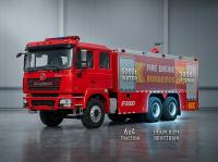 Quality SHACMAN F3000 6x4 Foam Fire Truck 6000L Water 3000L Foam Tank Weichai WP10 340HP for sale