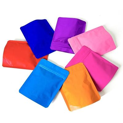 China PE Plastic Food Custom Printed 3.5g Edible Gusset Mylar Bags Zipper Stand Pouch Package Cakes Chewing Gum Gravure Printing for sale