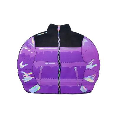 China Custom Order 3.5 oz Mylar Zipper Shape Bag Made From Pet Vmpet Pe Material Structure Recyclable Odor Proof Food Sachet for sale
