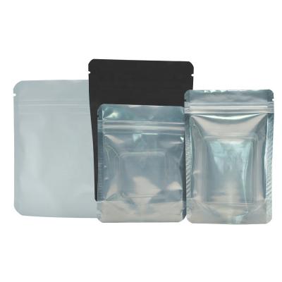 China PET OPP VMPET PE Material Structure Zipper Seal 4x5 Inches 3.5g Plastic Mylar Bag Stand Up Cali Pouch Flower Package for sale