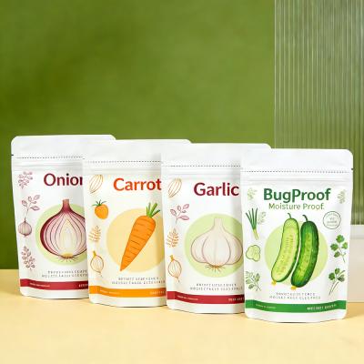 China Service Provided Biodegradable Seed Packaging Bags Suitable for Multiple Seed Types Environmental Protection for sale