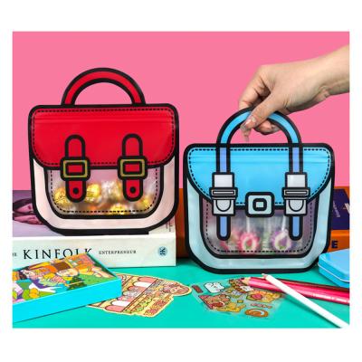 China Food Grade Material Customized Printed Ziplock Stand Up Pouch Spot Uv Holographic Smell Proof Mylar Bags Food Packaging for sale