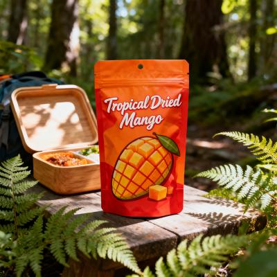 China Service Provided Printed Food Packaging Plasticbag Jelly Characteristics Snack Precise Protection Stand Ziplock Mylarbag for sale
