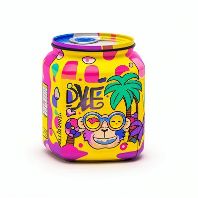 China Zipper Bag Child Safety Resealable Die Cut Organic Food Mylar Holographic Plastic Bags Customized Special Shape 3.5 7 14 28g for sale