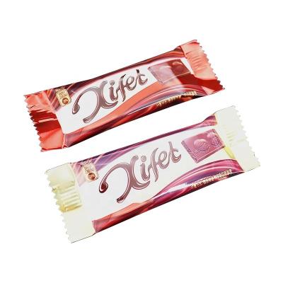 China Custom Order Heat Seal Smell Proof Mylar Bags for Candy Snack Packaging Waterproof Die Cut Food Packaging Bags for sale