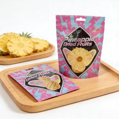 China Zipper Lock PE Plastic Custom Snack Pack Mylar Bag Reusable Seal Pack Dried Fruit Nut Candy Packaging Logo UV Embossing Included for sale