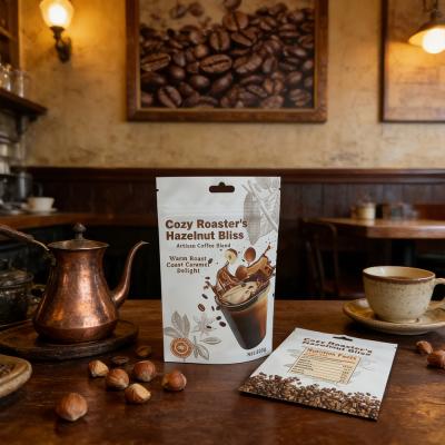 China OEM Service Accepted PE AL PET Plastic Coffee Packaging Bag MoistureProof Matte Frosted Mylar Bag Limited Edition Flavor for sale