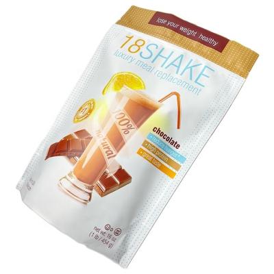 China Zipper Bag Customized Protein Powder Packaging Bag Resealable Food Snacks Packaging with Logo Printed Aluminum Foil Plastic for sale