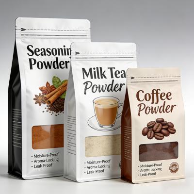 China Customized High Barrier Biodegradable Stand Up Pouch with Zipper Top for Food Packaging for sale