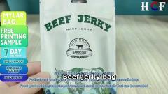 Beef jerky bag