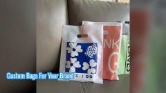 U-shaped handbag shopping bag