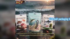 Fish bait packaging bag