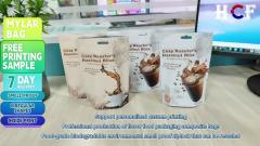 Flavored coffee bag