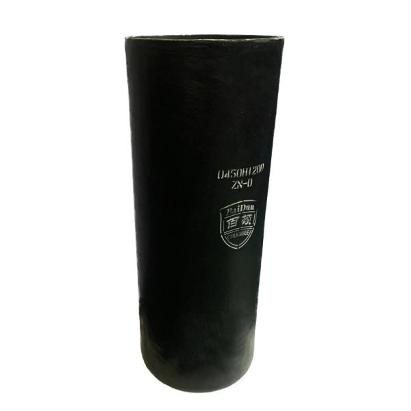 Quality Carborundum Crucible Graphite Straight Barrel Vessel Metal Melting Anti-erosion for sale