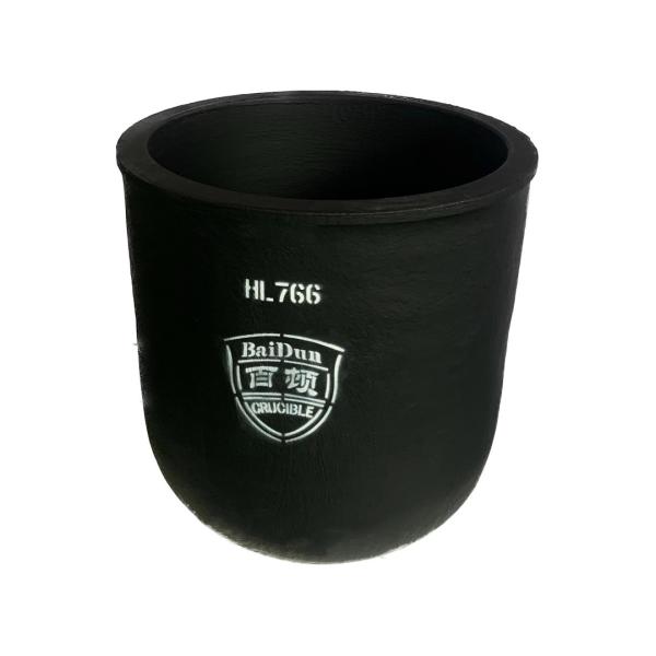 Quality Round Sic Crucible High Oxidation Resistance Large Crucible For Melting Aluminum for sale