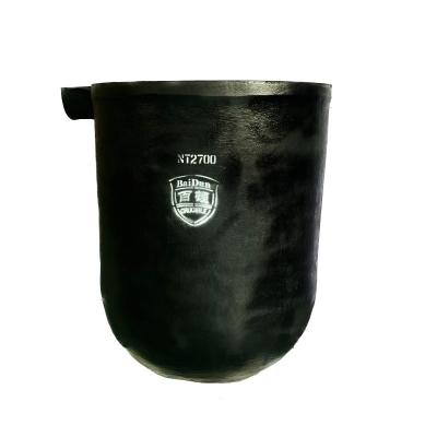 China Silicon Carbide Graphite Pouring Nozzle Crucible Metal Melting High Thermal Conductivity for sale