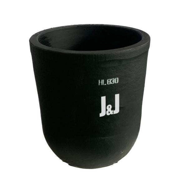 Quality High Pure Silicon Carbide Graphite Crucible Conventional Circular Crucible Metal for sale