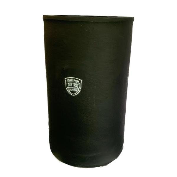 Quality Round Silicon Carbide Crucible Acidic / Basic Resistant 150kg Capacity Long Life for sale