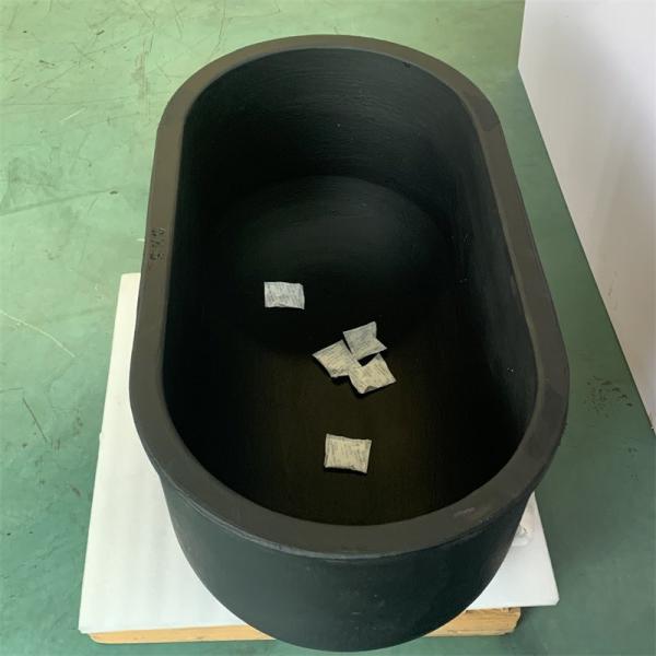 Quality Forming Clay Graphite Carbon Crucible With Thermal Conductivity Of 119 W/MK for sale