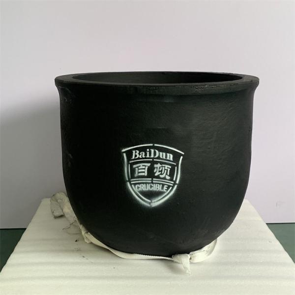 Quality Large Round Zinc Fusing Crucible Chemical Resistance Good Thermal Shock Resistance for sale
