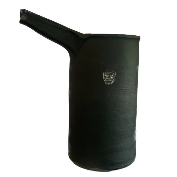 Quality Chemical Resistance Zinc Smelting Crucible Vessel 150kg Thermal Shock Resistance for sale