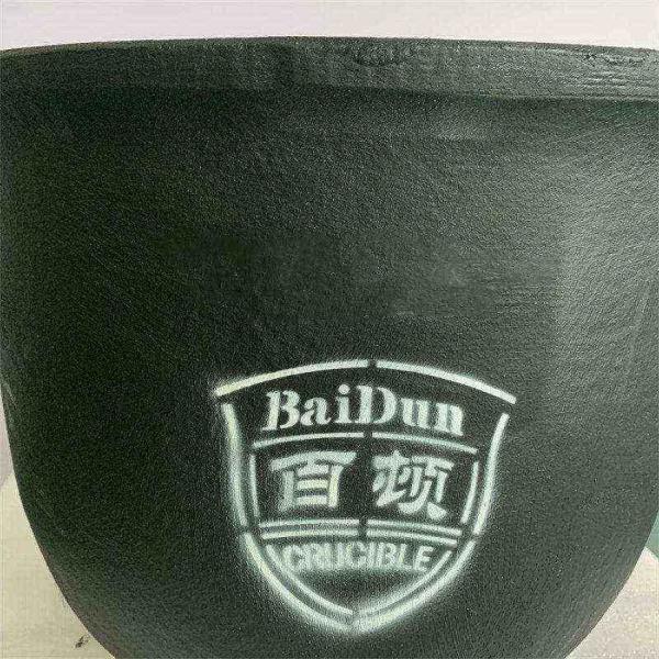 Quality Large Round Zinc Fusing Crucible Chemical Resistance Good Thermal Shock for sale