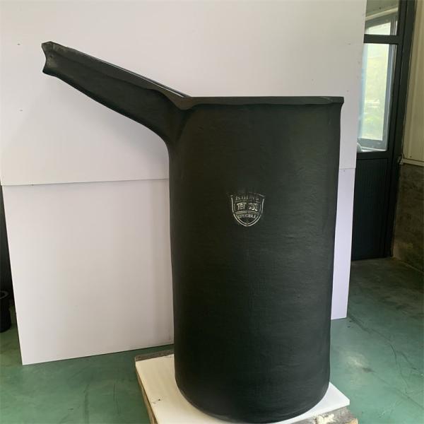 Quality Durable Round Zinc Dissolution Crucible / Zinc Melting Basin Thermal Shock for sale