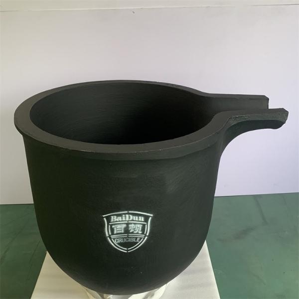 Quality Industrial Zinc Melting Crucible 150kg Capacity Corrosion Resistance High for sale