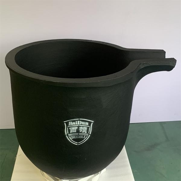 Quality Industrial Zinc Melting Crucible 150kg Capacity Corrosion Resistance High for sale