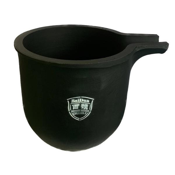 Quality Industrial Zinc Melting Crucible 150kg Capacity Corrosion Resistance High Durability for sale