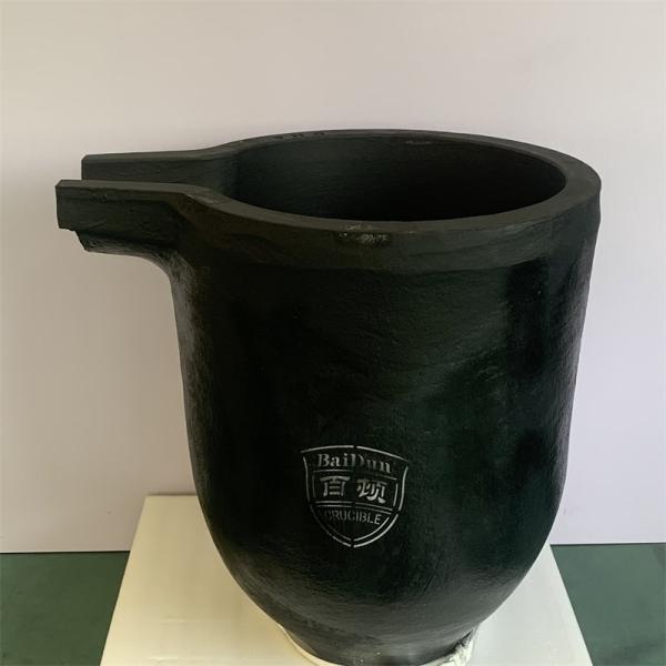 Quality 150Kg Capacity Copper Melting Crucible Vessel High Purity Corrosion Resistance for sale