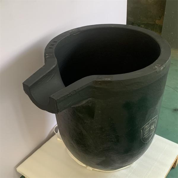 Quality 150Kg Capacity Copper Melting Crucible Vessel High Purity Corrosion Resistance for sale