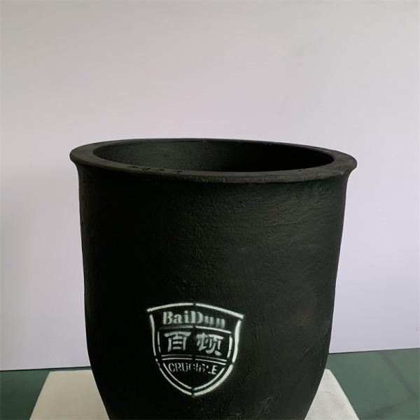 Quality High Purity Round Copper Melting Crucible 150Kg Capacity Good Chemical Stability for sale