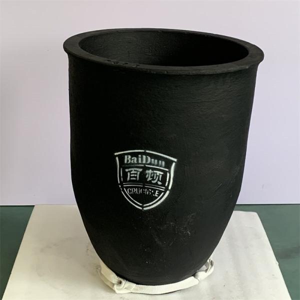 Quality High Purity Round Copper Melting Crucible 150Kg Capacity Good Chemical Stability for sale