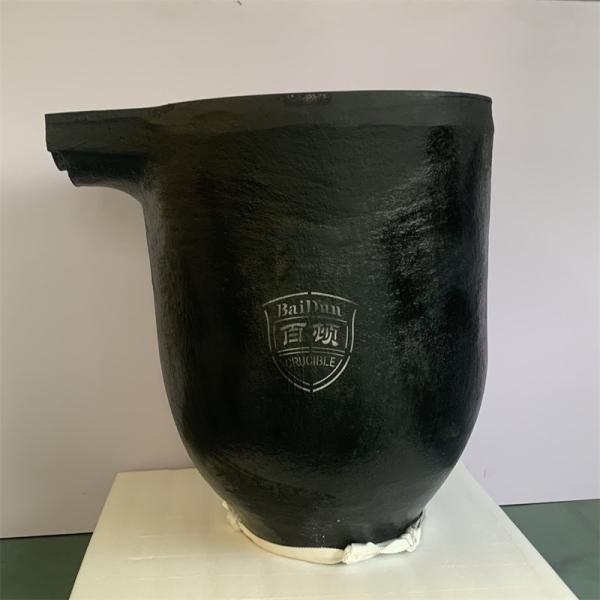 Quality Thermal Conductivity Aluminium Melting Crucible 150kg Capacity Smooth Surface for sale