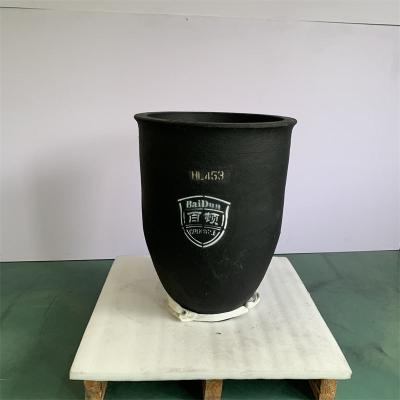 China Silicon Carbide Graphite Crucible for Silver Melting for sale